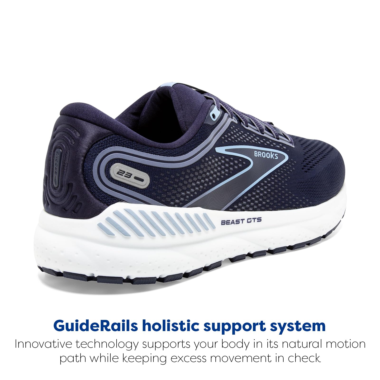 Snapklik.com : Brooks Mens Beast GTS 23 Supportive Running Shoe