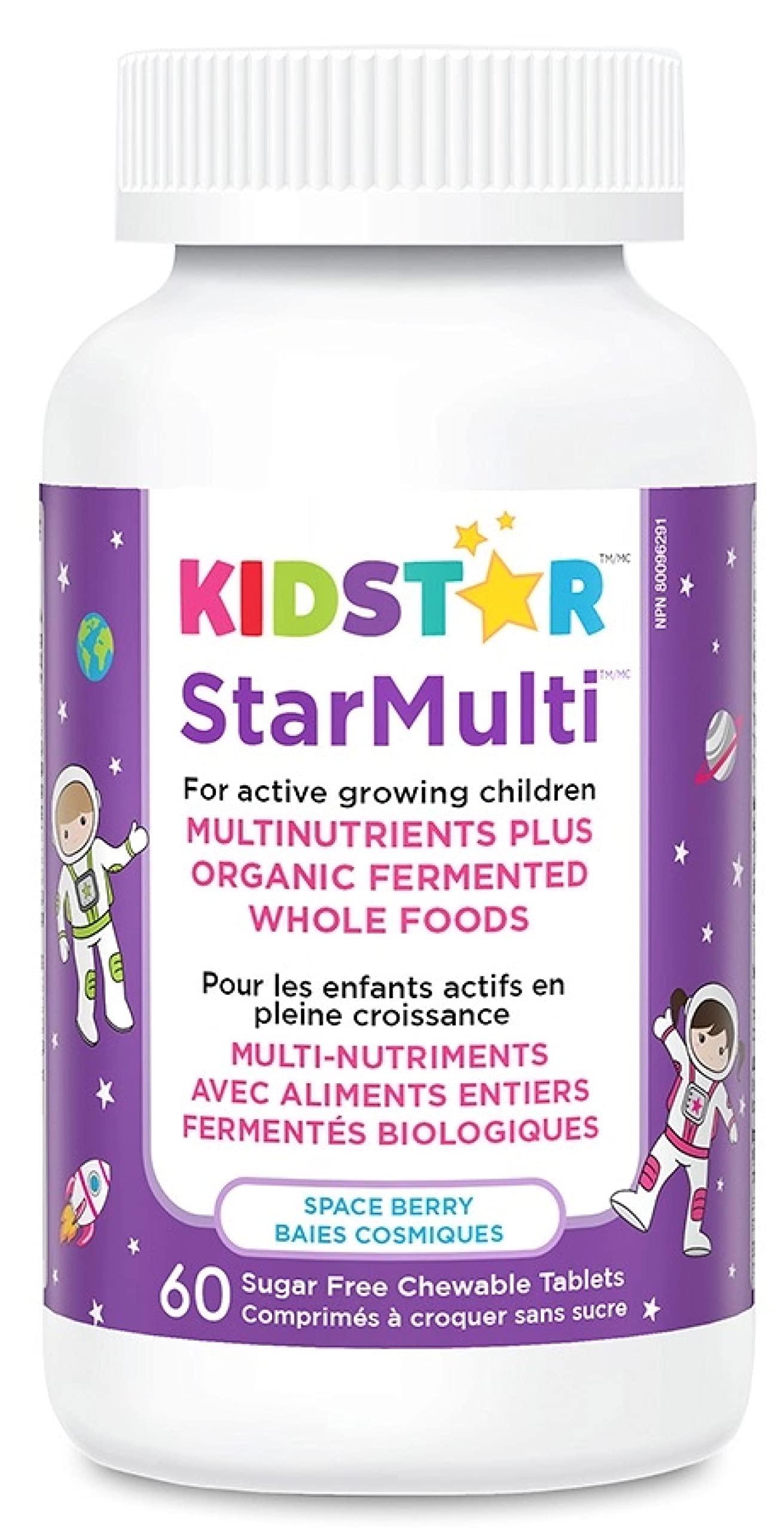 KidStar Nutrients - Star Multi Kids Multivitamin Space Berry, 60 ...