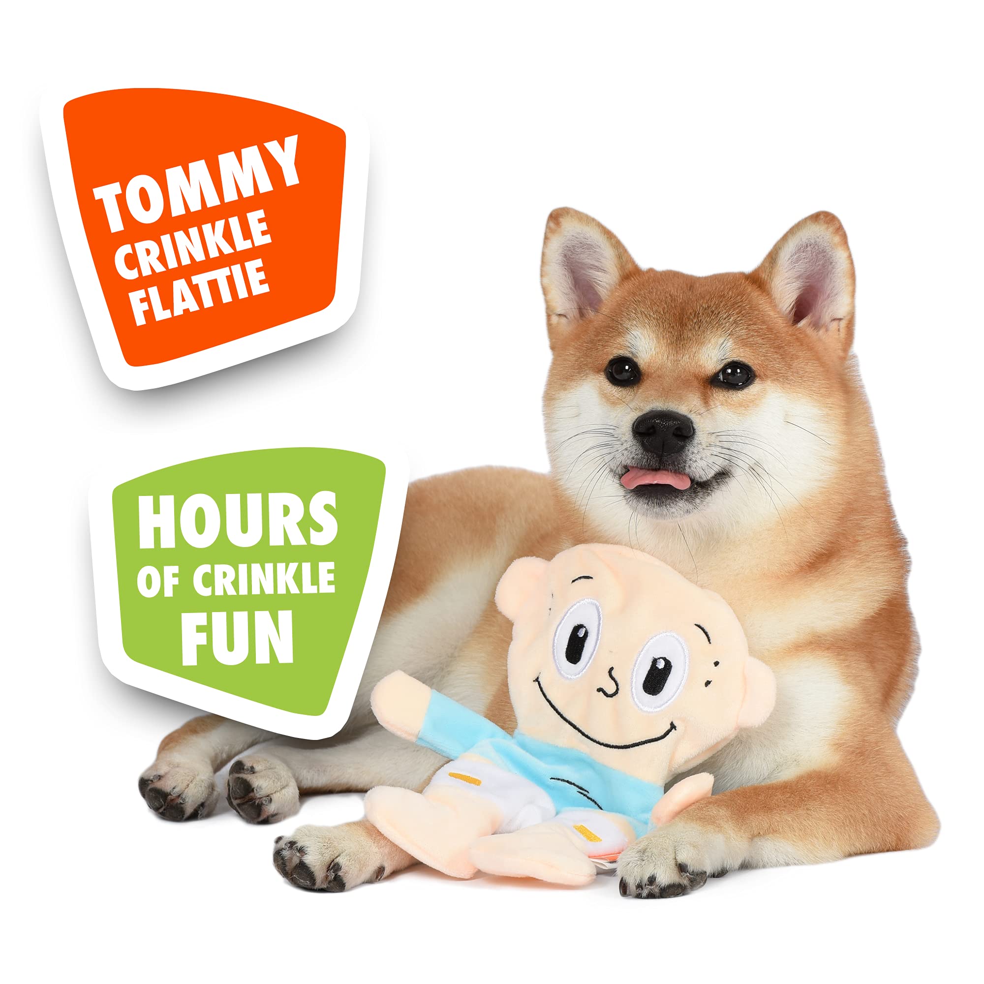 Snapklik.com : Nickelodeon For Pets Rugrats Tommy Pickles Flattie Plush ...