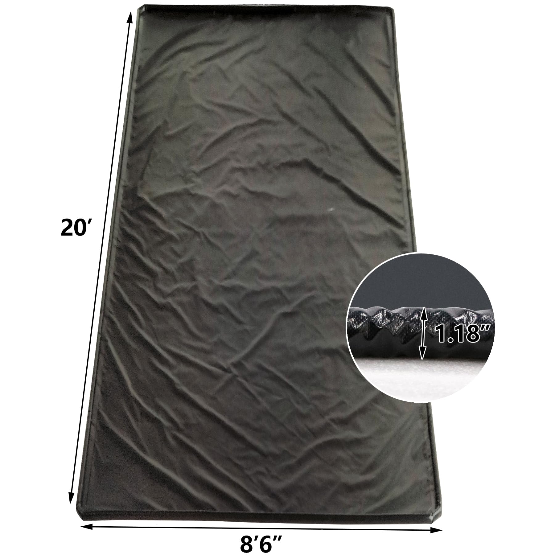 Neorexon Garage Floor Containment Mat, 86x 20”Non-Slip&Liquid Proof ...