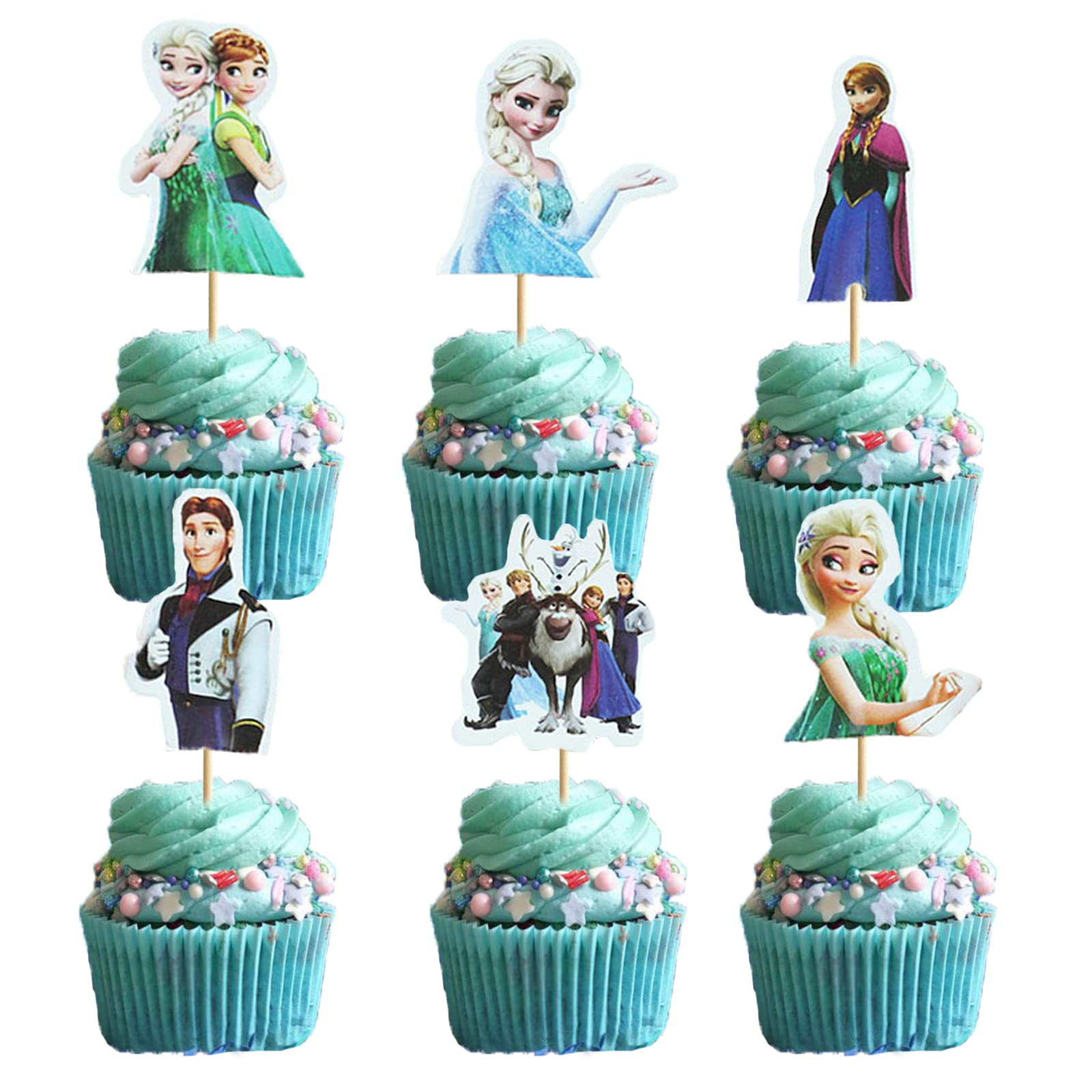 Disney Frozen Cupcake Toppers