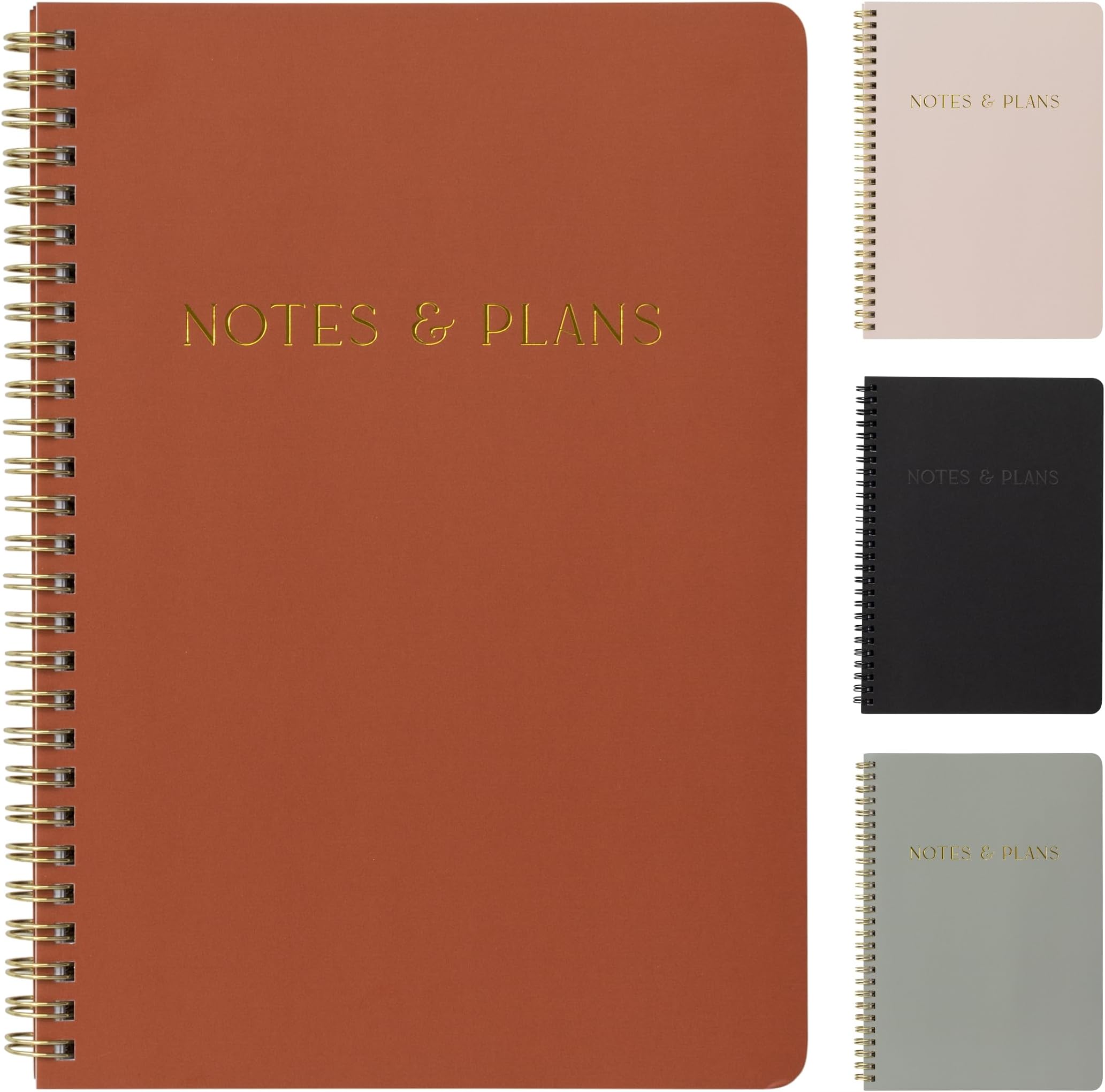 Amazon.com : QICENCK Undated Daily Planner, 7.6"x10.2", Hourly Planner ...