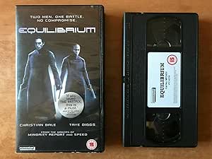 Equilibrium [VHS] [2003] : Amazon.com.mx: Películas y Series de TV