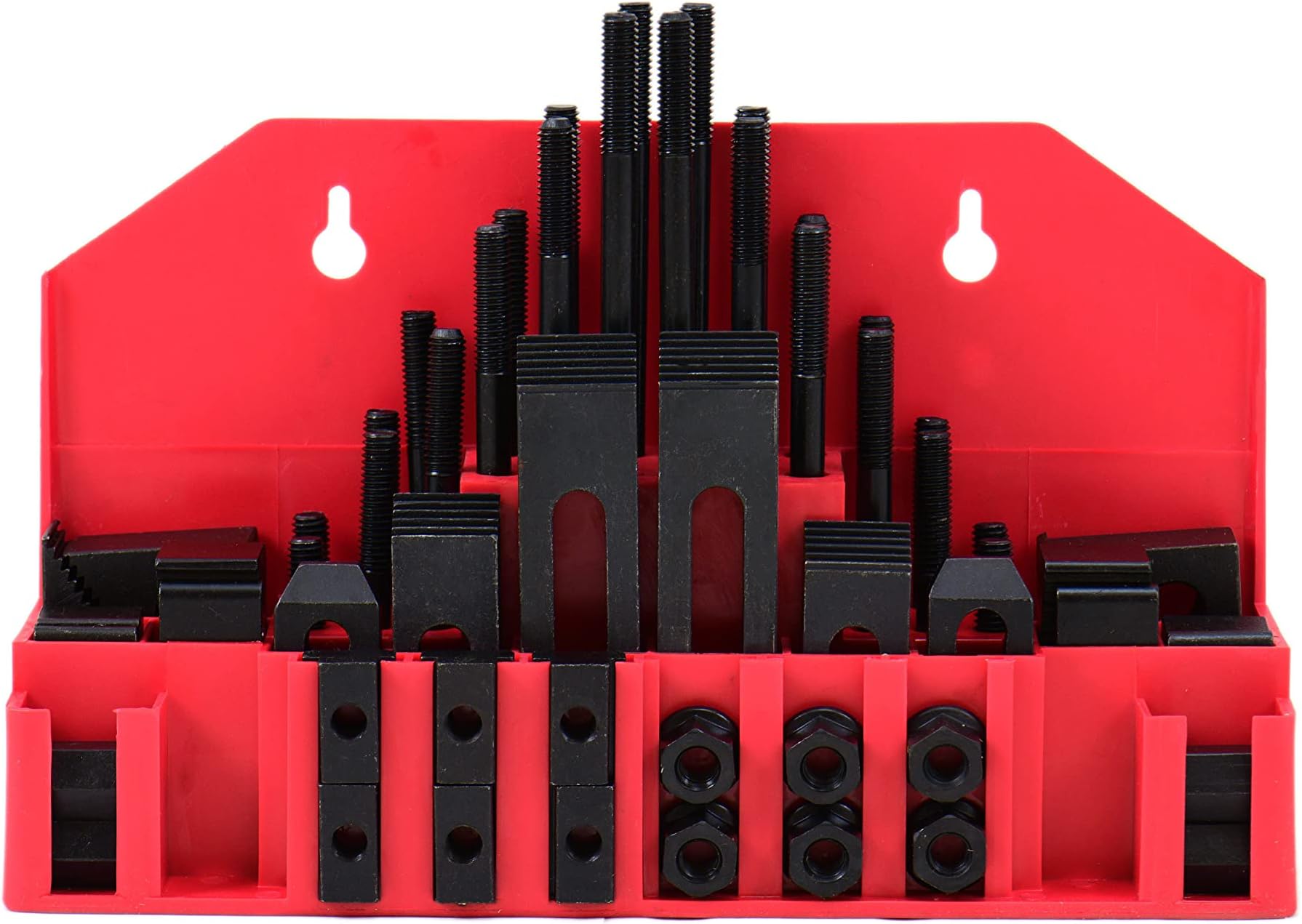 Amazon.com: 52 PCS 5/8" T-Slot 1/2"-13 Stud Thread Hold Down Clamping ...