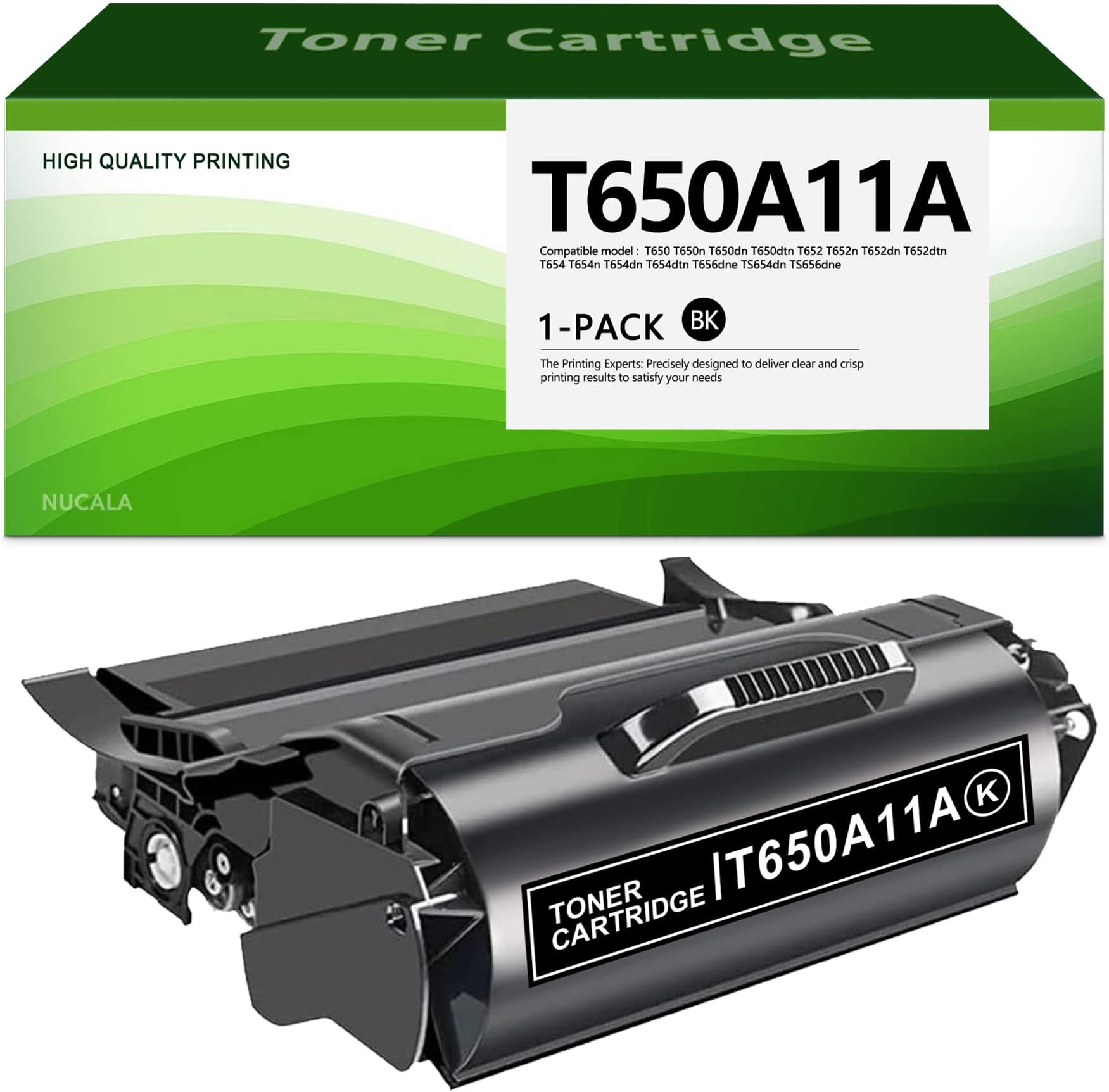 Amazon.com: T650A11A Toner Cartridge 1-Pack Replacement for Lexmark ...