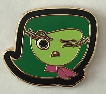 Disney Pin 109774 Inside Out Booster Pin - Disgust Pin at Amazon's ...