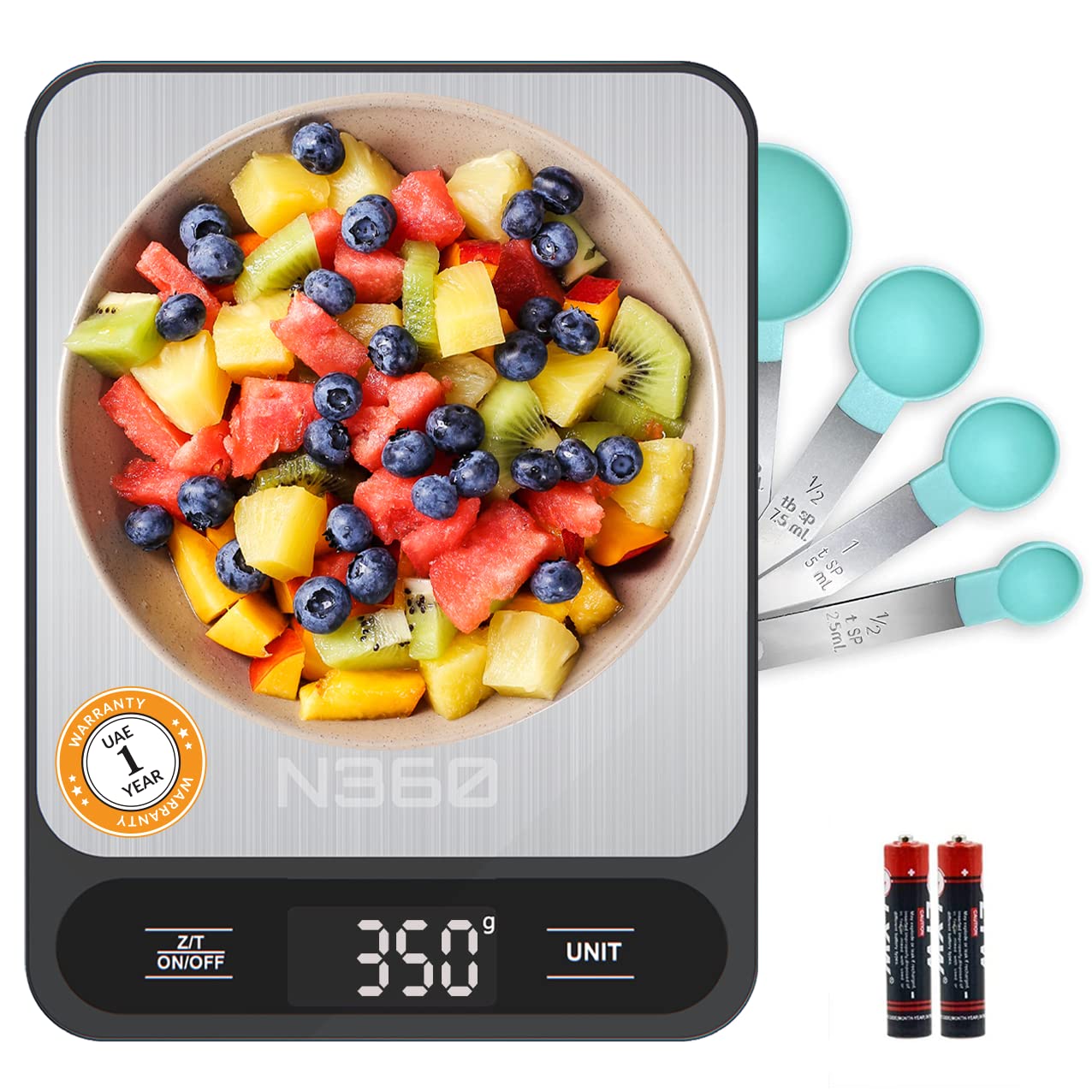 Buy N360 Digital Kitchen Scale - Multifunction Food Scale with ...