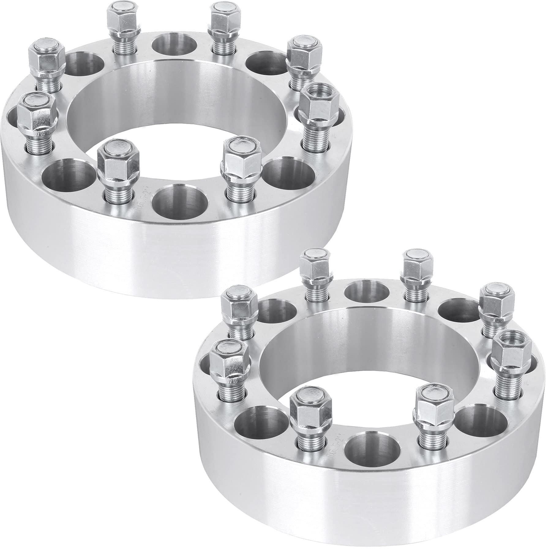 Amazon.com: ECCPP 2X 2 inch 8 lug Wheel Spacers Adapters 8x6.5 to 8x6.5 ...