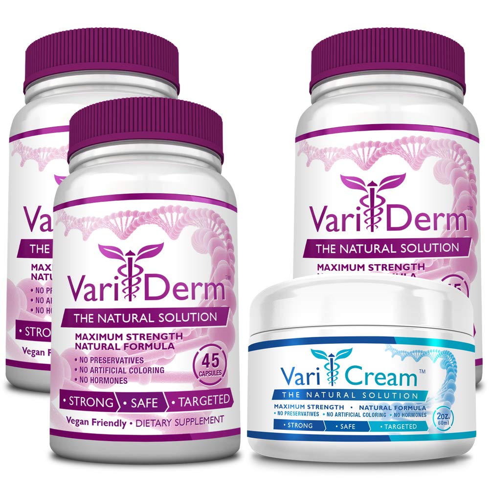 Buy VariCream - Varicose & Spider Veins Cream (1 Jar) Improves ...
