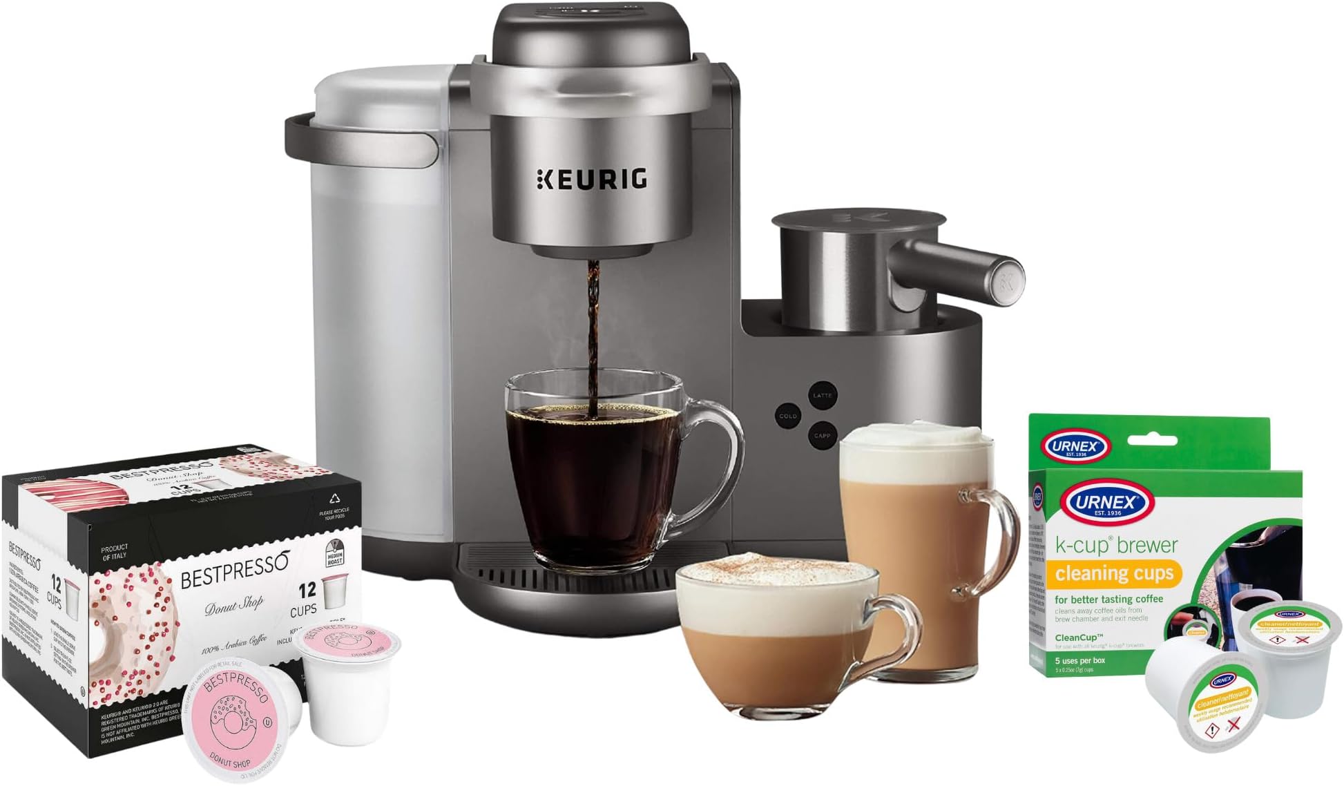 Amazon.com: Keurig K-Cafe C Single Serve K-Cup Pod C Latte and ...