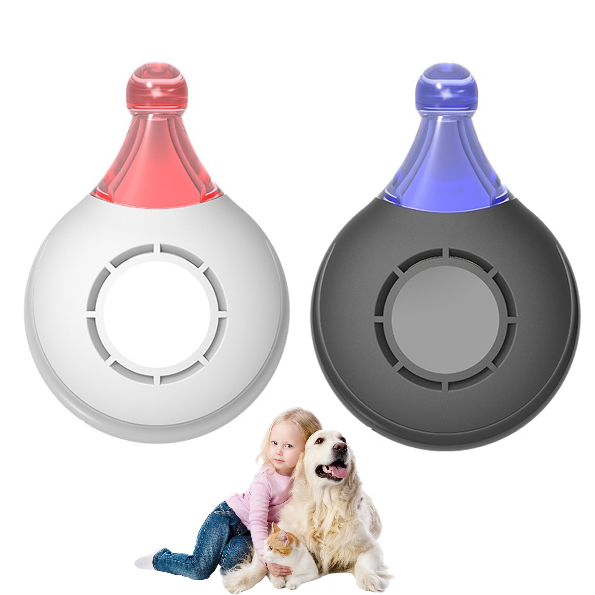 Amazon.com: 2Pack Ultrasonic Flea and Tick Repeller for Dogs and Cats ...