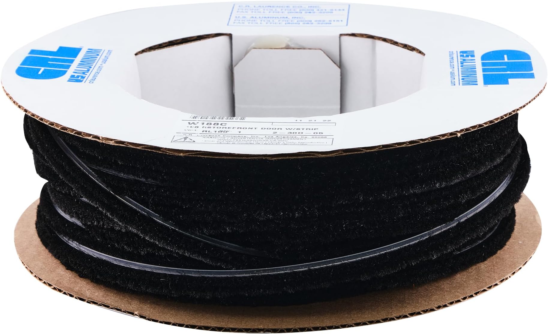 CRL W188C .313" Storefront Door Pile Weatherstrip - 100' - Door Closers ...