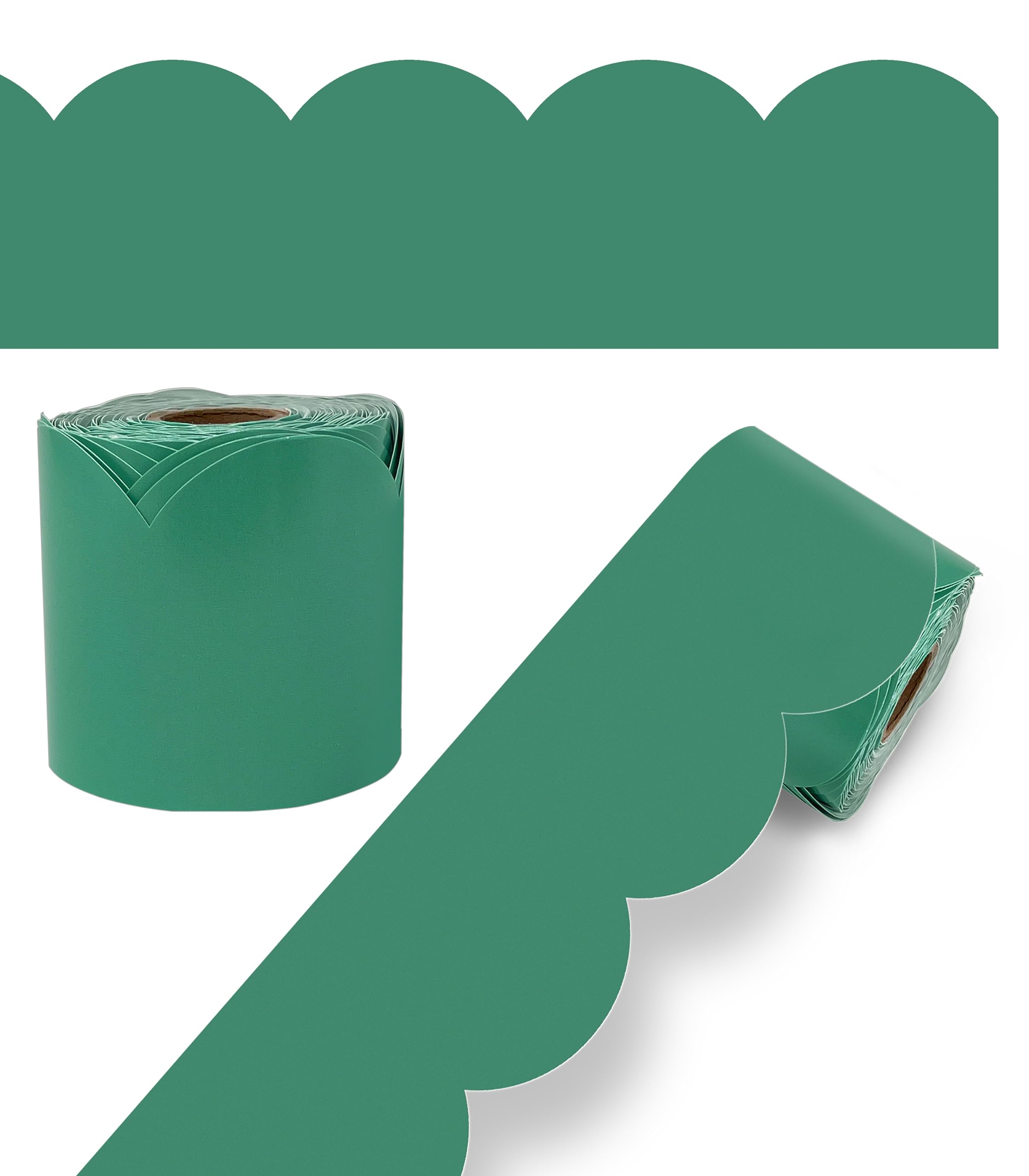 Carson Dellosa Grow Together 65ft Jade Green Bulletin Board Borders ...