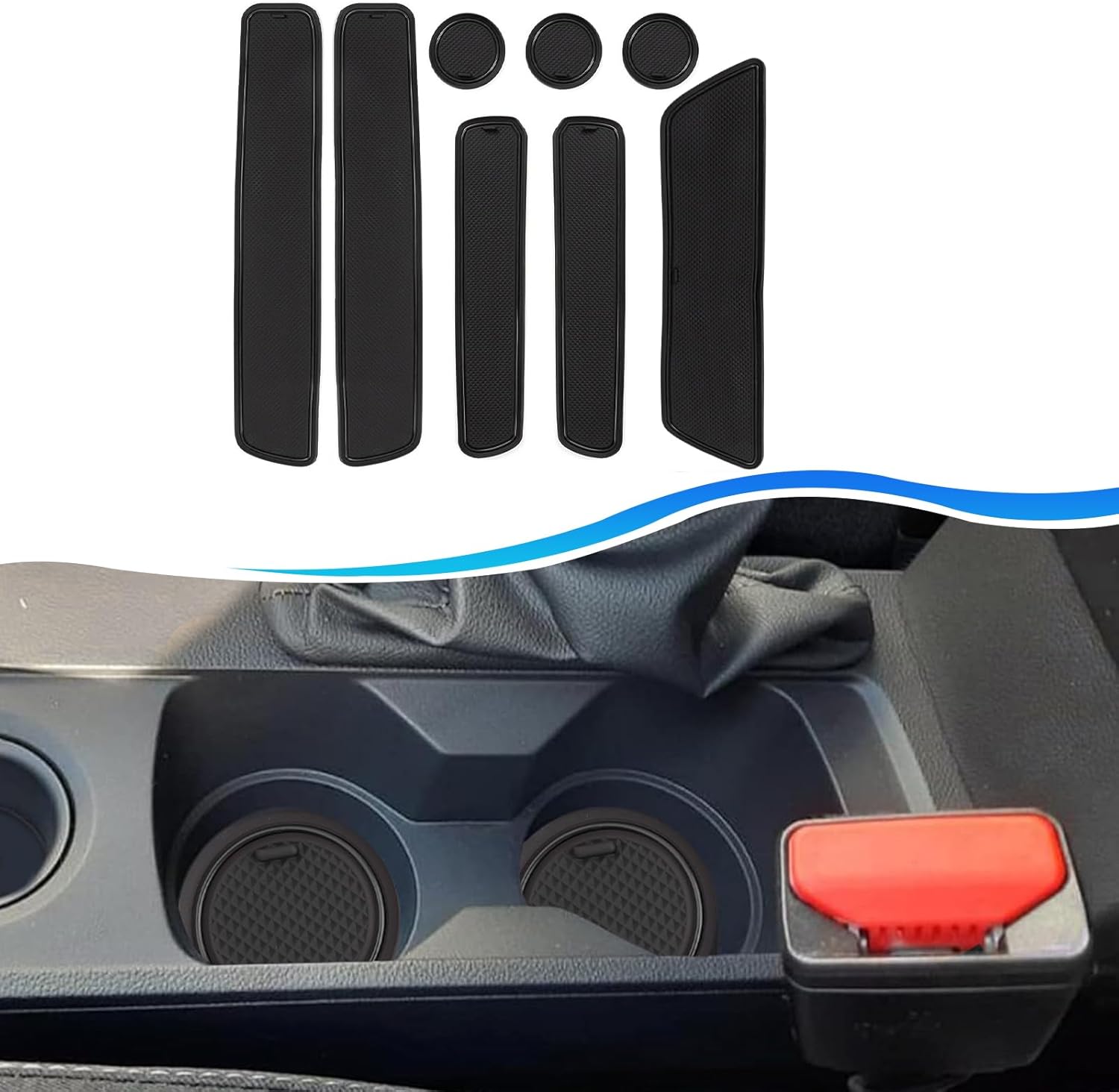 SXCY Non-slip Mat for Dacia Duster 2022 2023, Rubber Car Mats, Non-slip ...