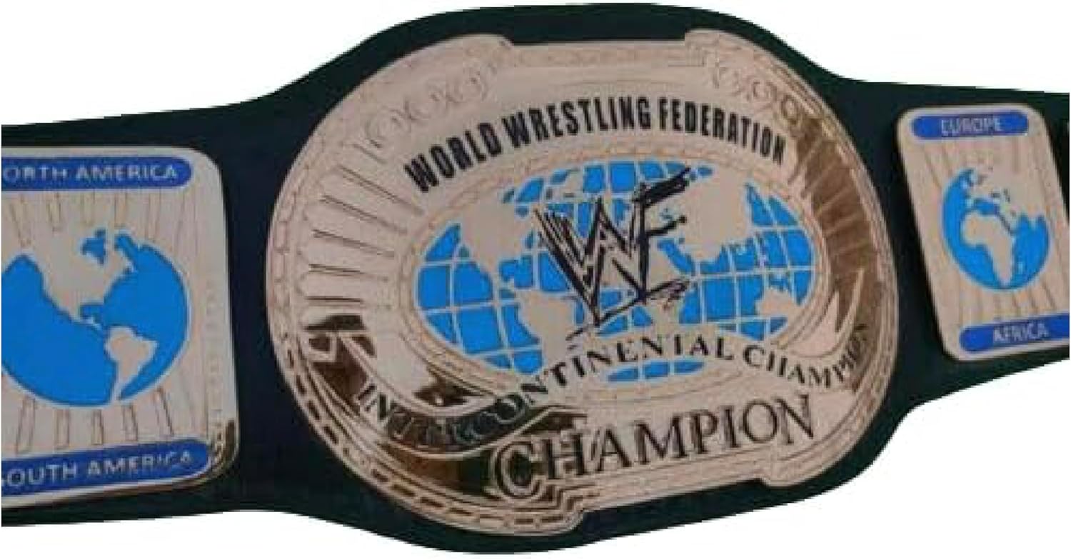Amazon.com : WWF Intercontinental Championship Belt, WWF Intercontinental World Heavyweight ...