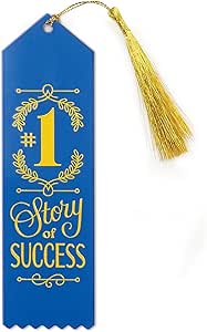 Amazon.com : Genuine Fred Novel Achievement Bookmark, Story of Success ...
