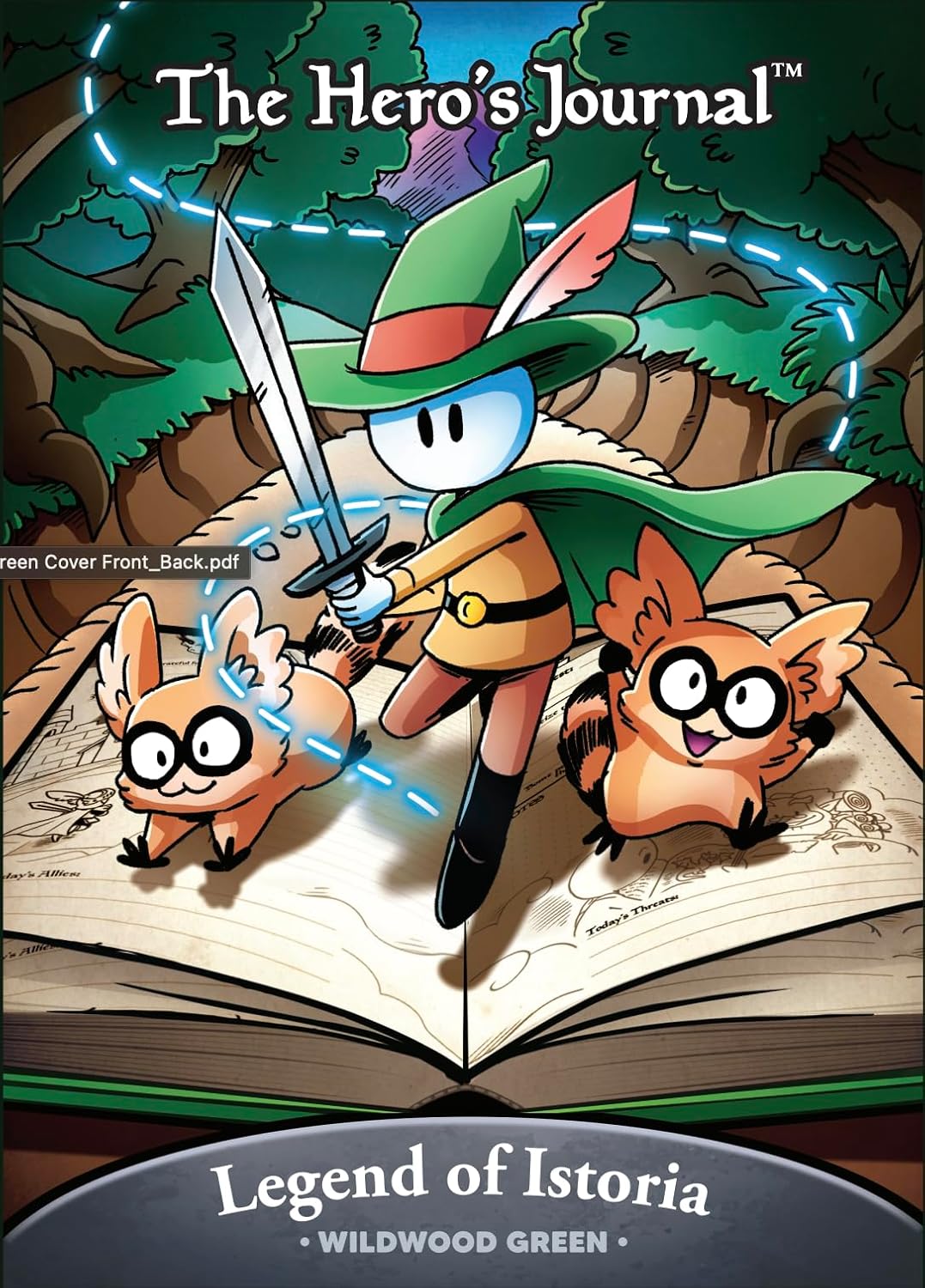 Amazon.com: The Hero’s Journal Legend of Istoria Wildwood Green ...