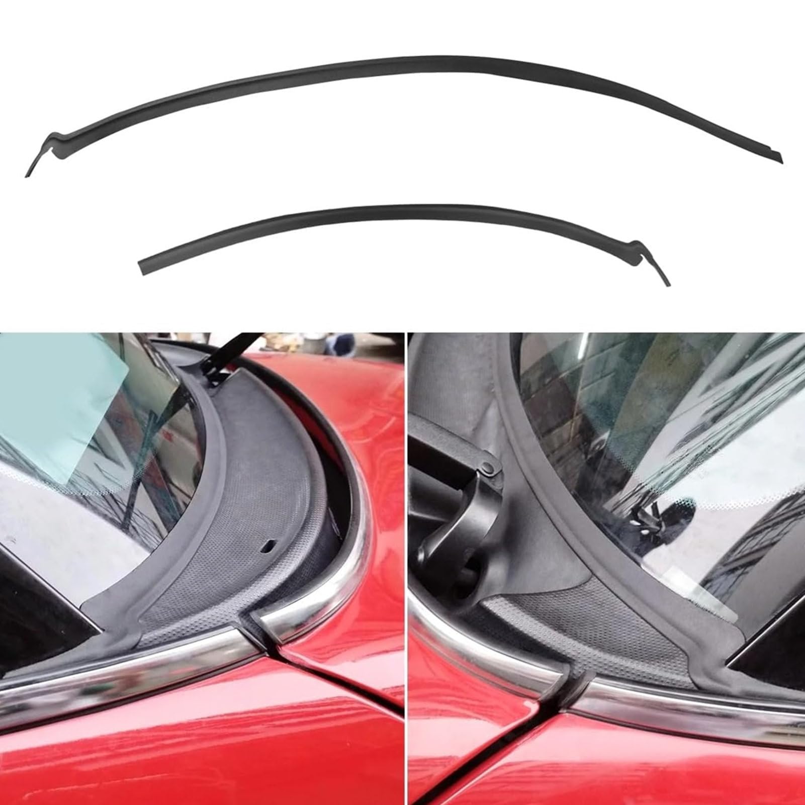 Amazon.com: Prefer Warehouse 2Pcs Windshield Cowl Cover Apron Seal Trim ...