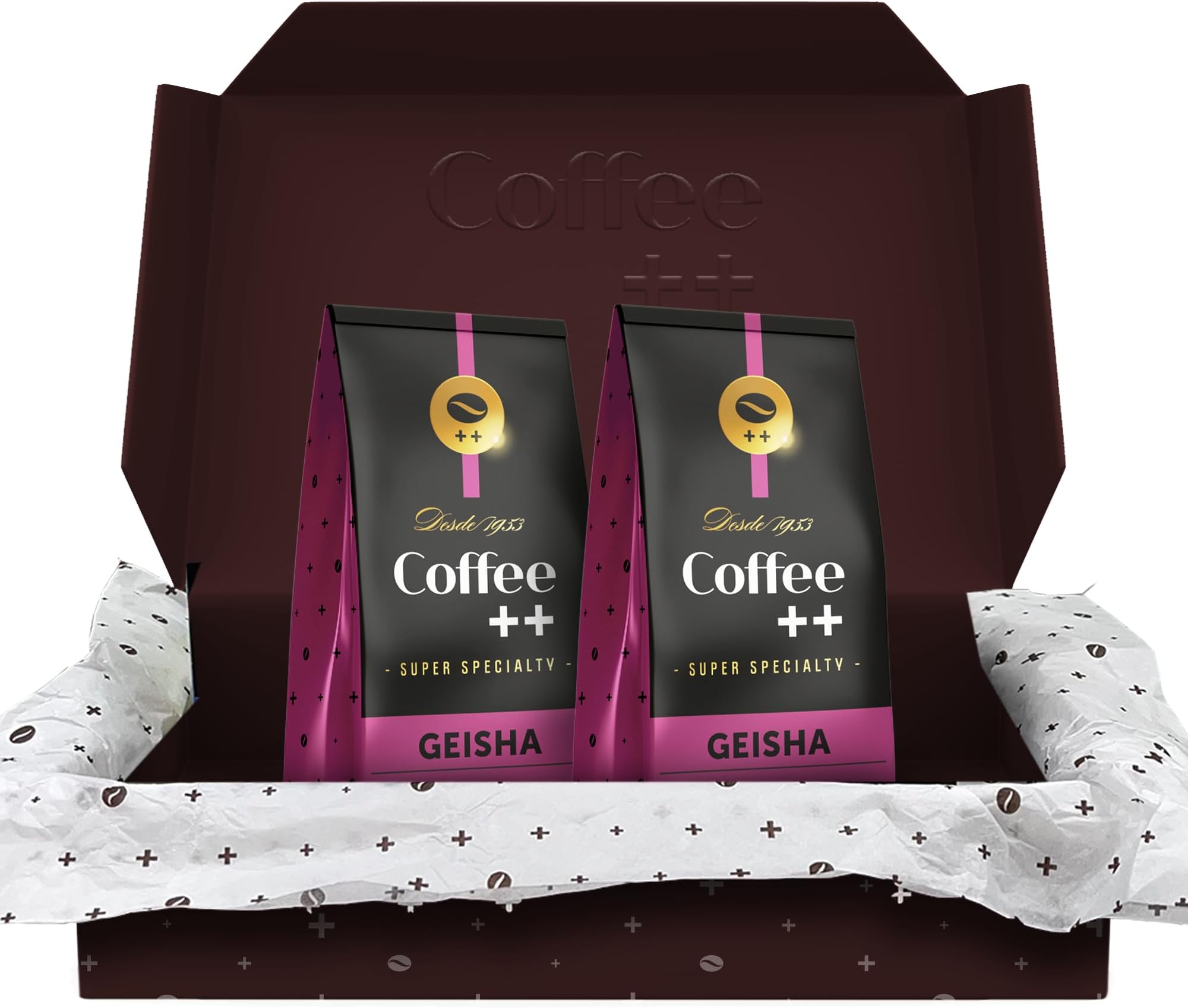 Amazon.com : Geisha COFFEE PLUS | Unique Flavor in Whole Bean Coffee ...