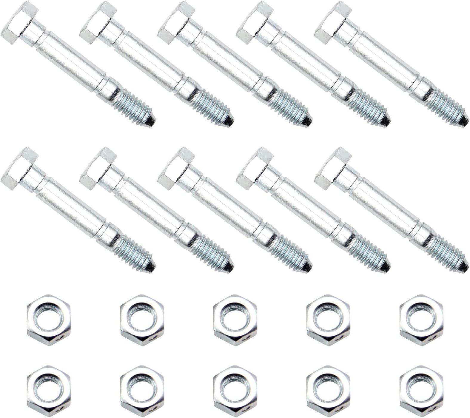 Amazon.com: Huarntwo 10 Pack Shear PINS & Bolts for Ariens 51001500 ...