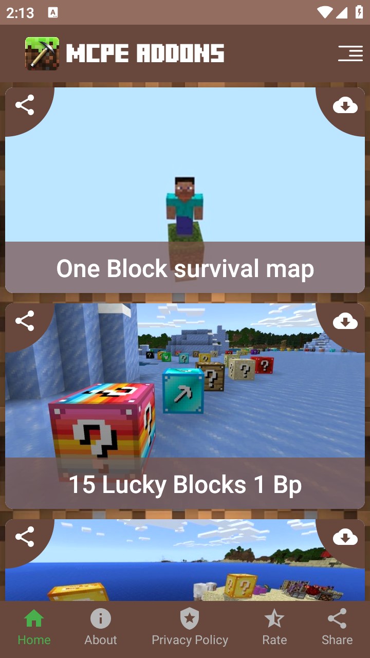 One Block Survival Map PRO - App on Amazon Appstore