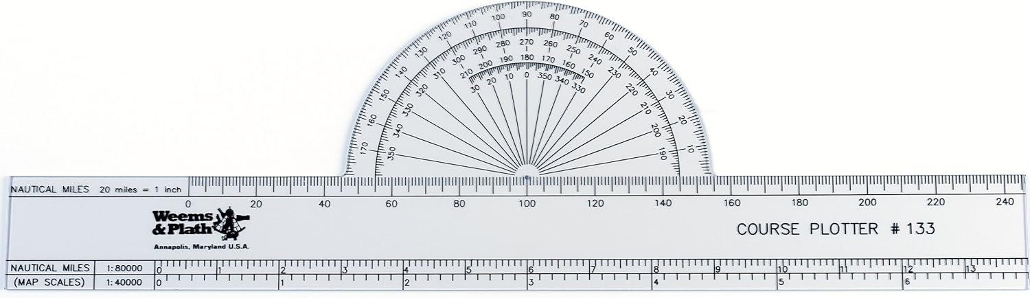 Weems & Plath Marine Navigation Course Plotter : Amazon.ca: Sports ...