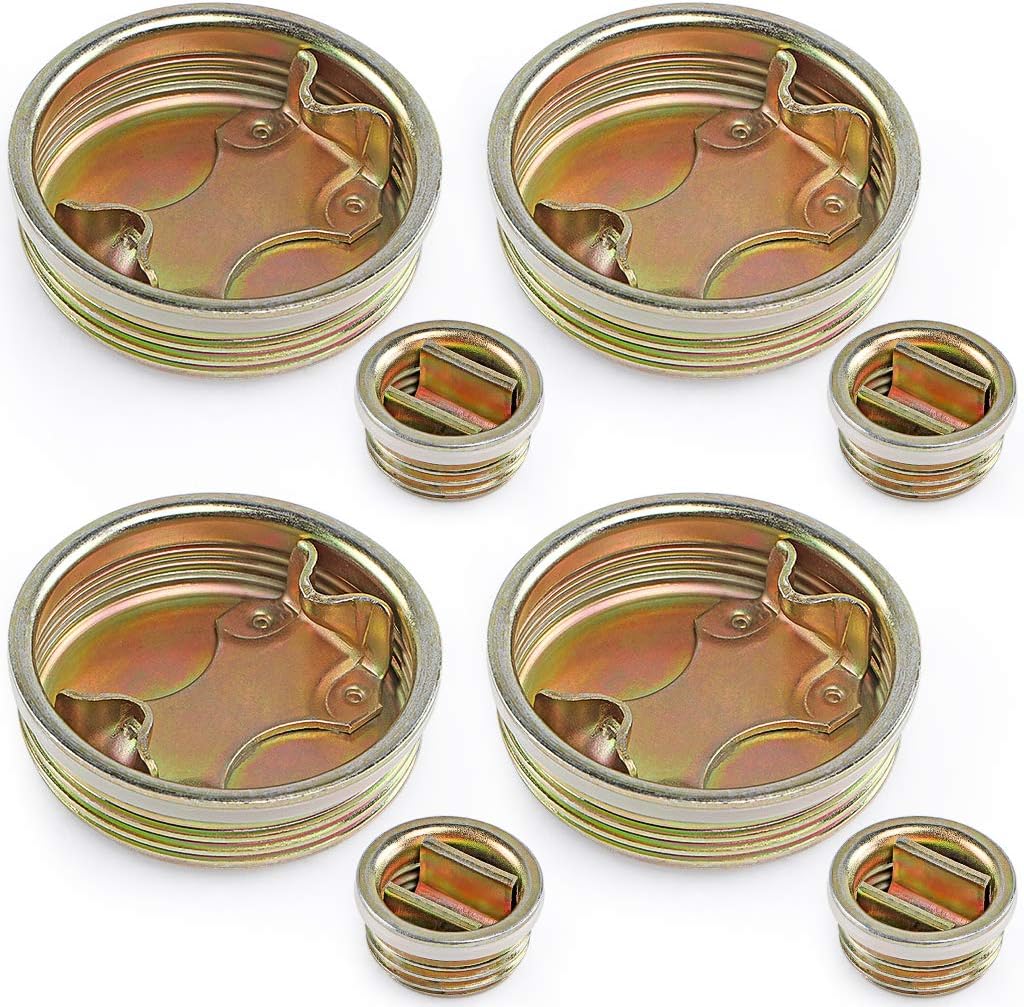 Amazon.com: Sanbege Drum Bung Plug, 2" and 3/4" Steel Bung Cap for 55 ...