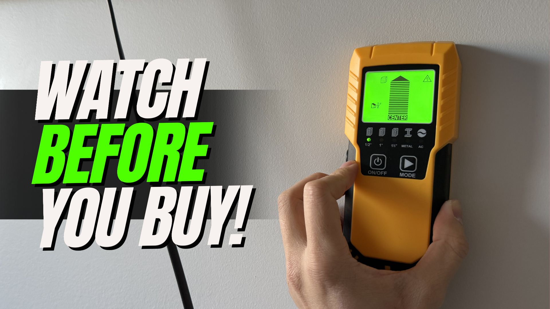 Watch Is it WORTH it? - Stud Finder TEST Review! on Amazon Live