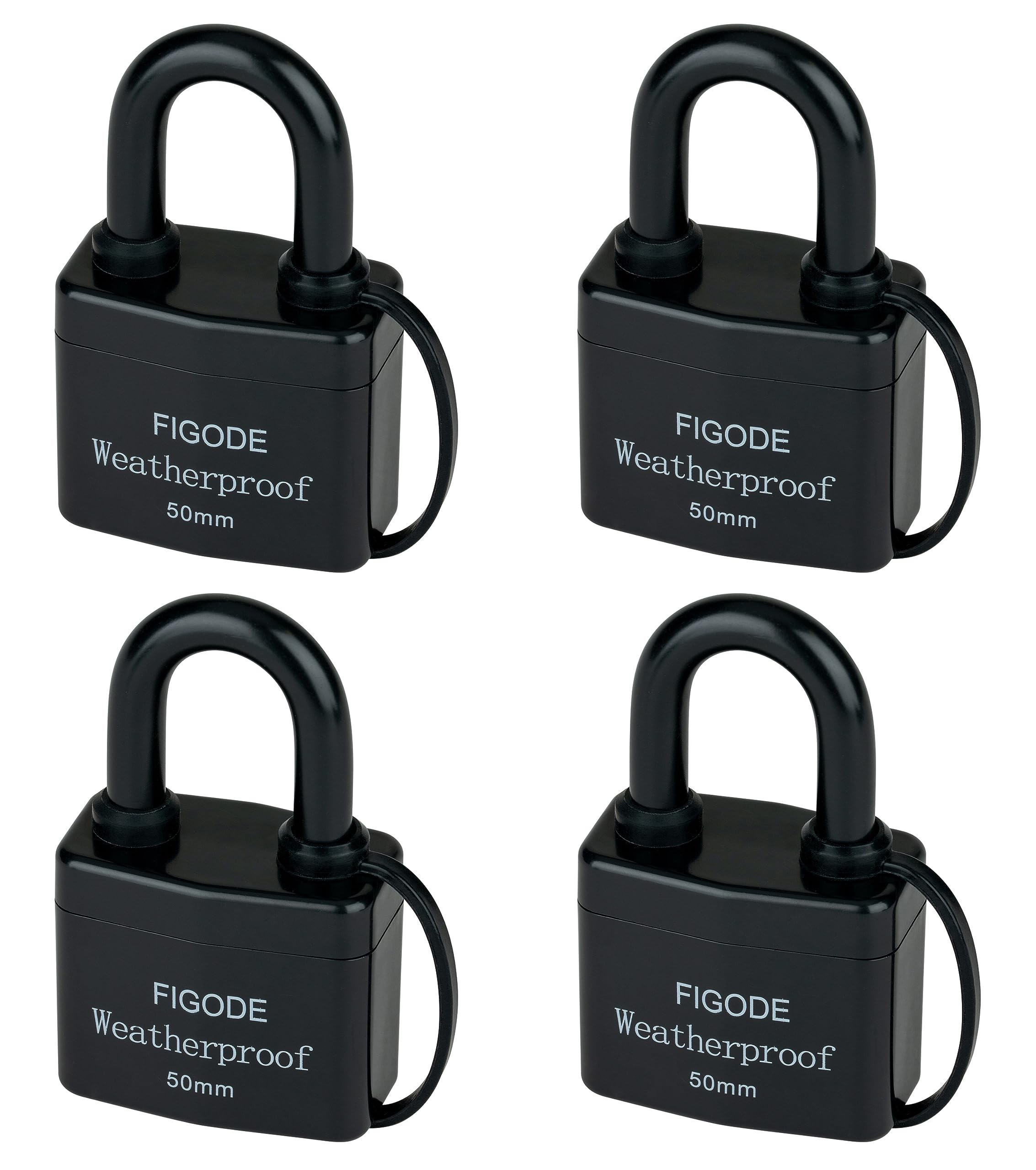 Snapklik.com : FIGODE Outdoor Waterproof Padlocks, Covered Heavy Duty ...