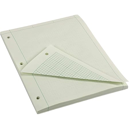 Amazon.com : Amazon Basics Engineering Computation Pad, 8.5" x 11 ...
