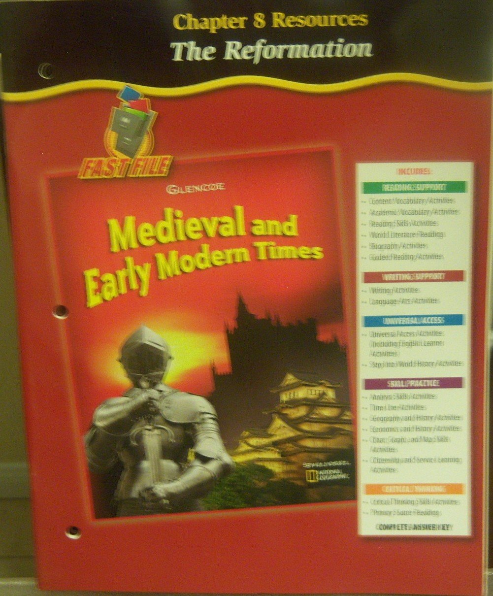 The Reformation: Glencoe/McGraw-Hill: 9780078702709: Amazon.com: Books
