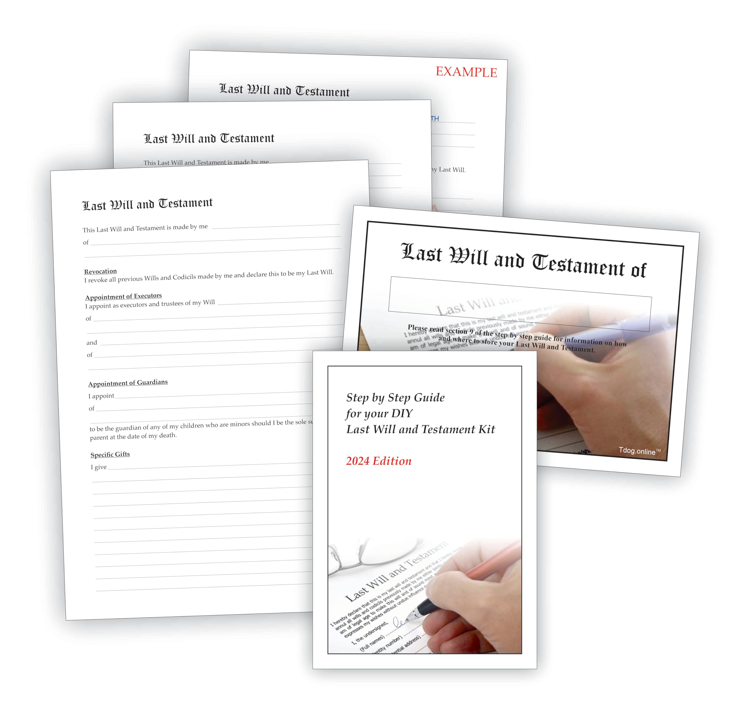 Last Will and Testament DIY Kit 2024 Edition : Amazon.co.uk: Stationery ...