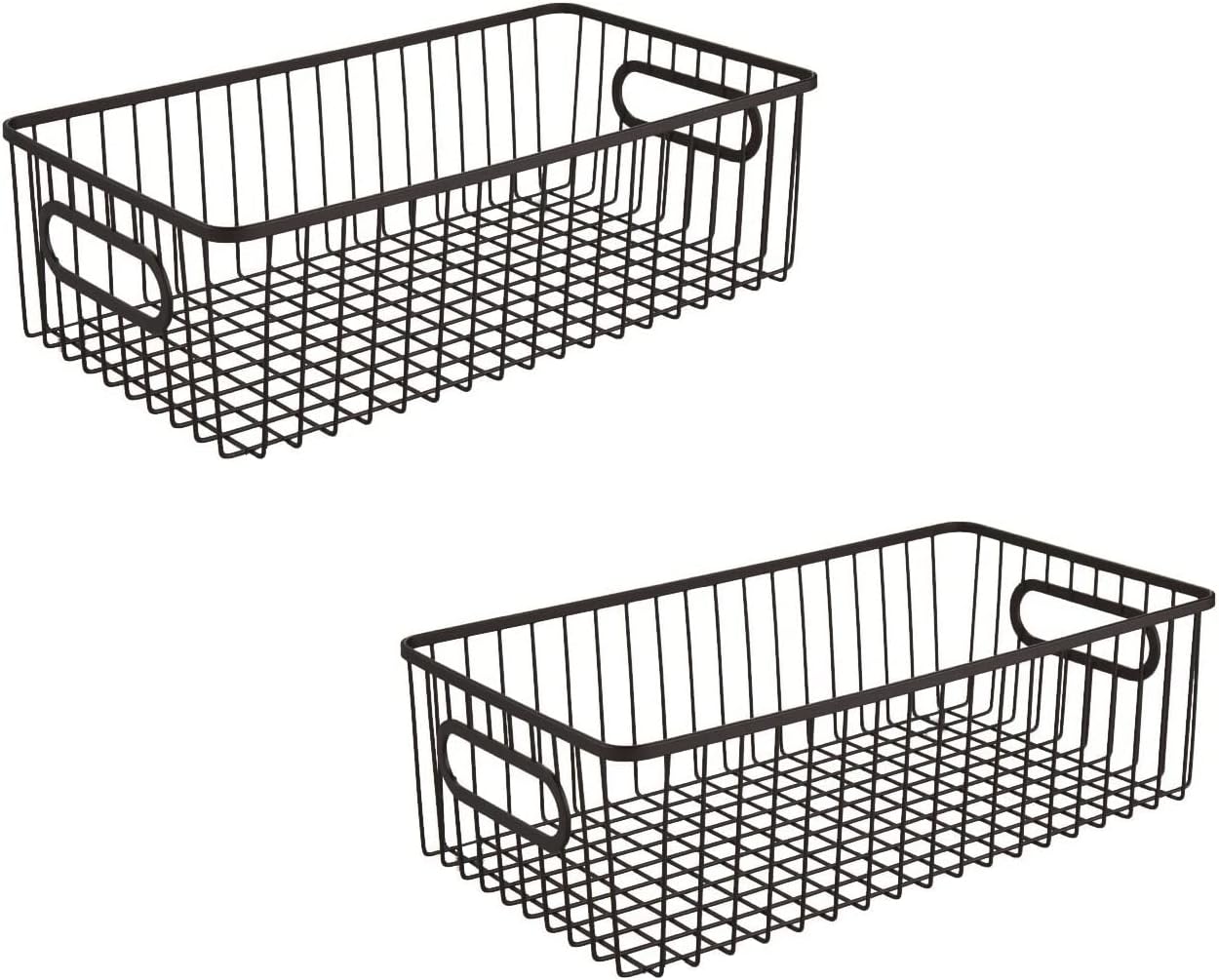 Go Hooked 16" Undershelf Storage Basket Under Cabinet Storage Organizer ...