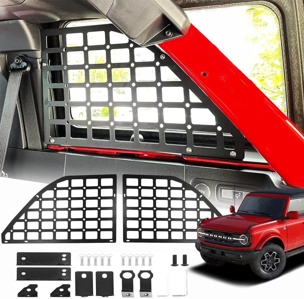 Amazon.com: Tluuze - Rear Window Molle Panel For Ford Bronco 2021 2022 ...