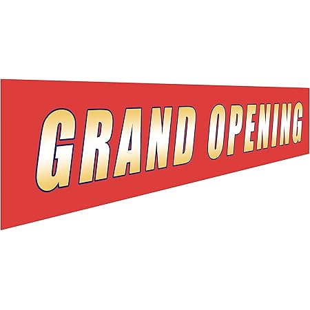 Amazon.com: Grand Opening Banner | Large Store Advertising Sign ...