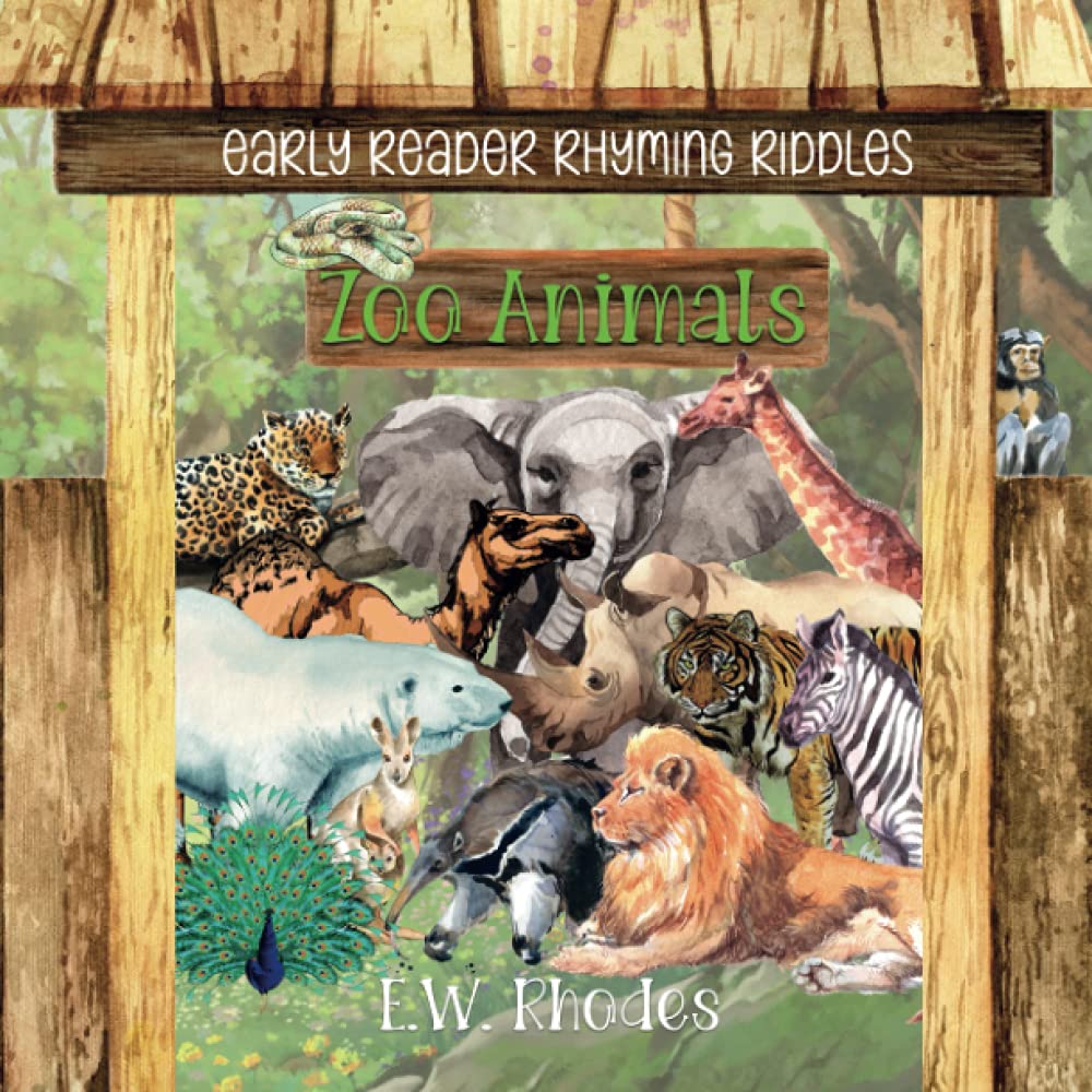 Early Reader Rhyming Riddles: Zoo Animals: Rhodes, E W, van der Merwe ...
