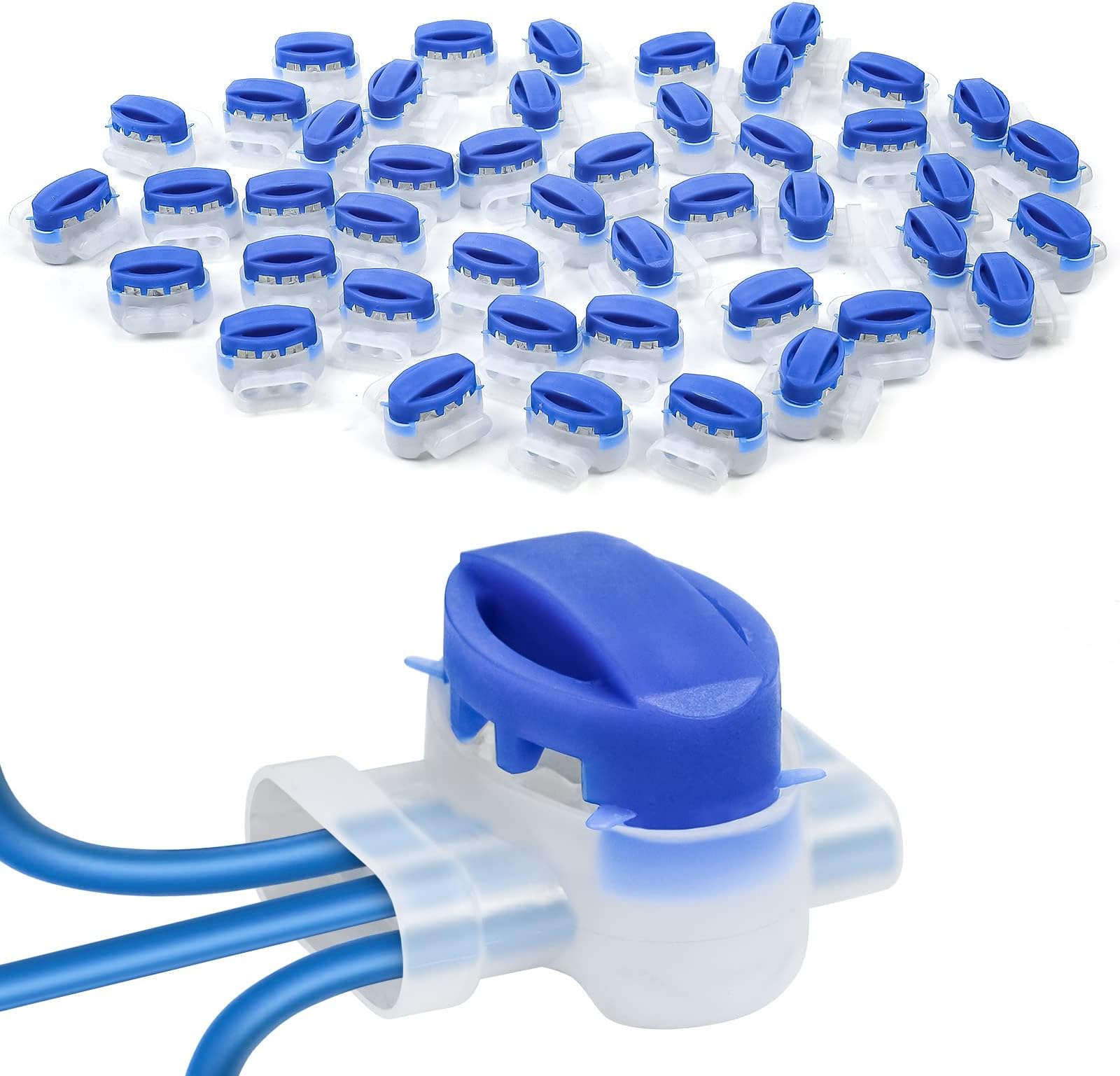 DazSpirit 50 m Boundary Cable + 50 Pegs + 10 Cable Connectors + 10 ...