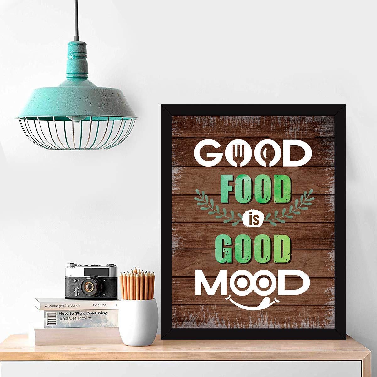 Buy Chaka Chaundh - Restaurant Quotes Wall Frames - Dining Quotes Frame ...
