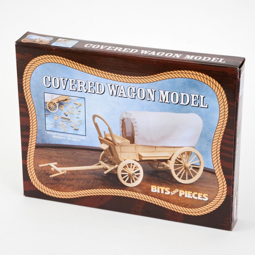 Covered Wagon Model Kits 1950s Handmade Stagecoach Lamp