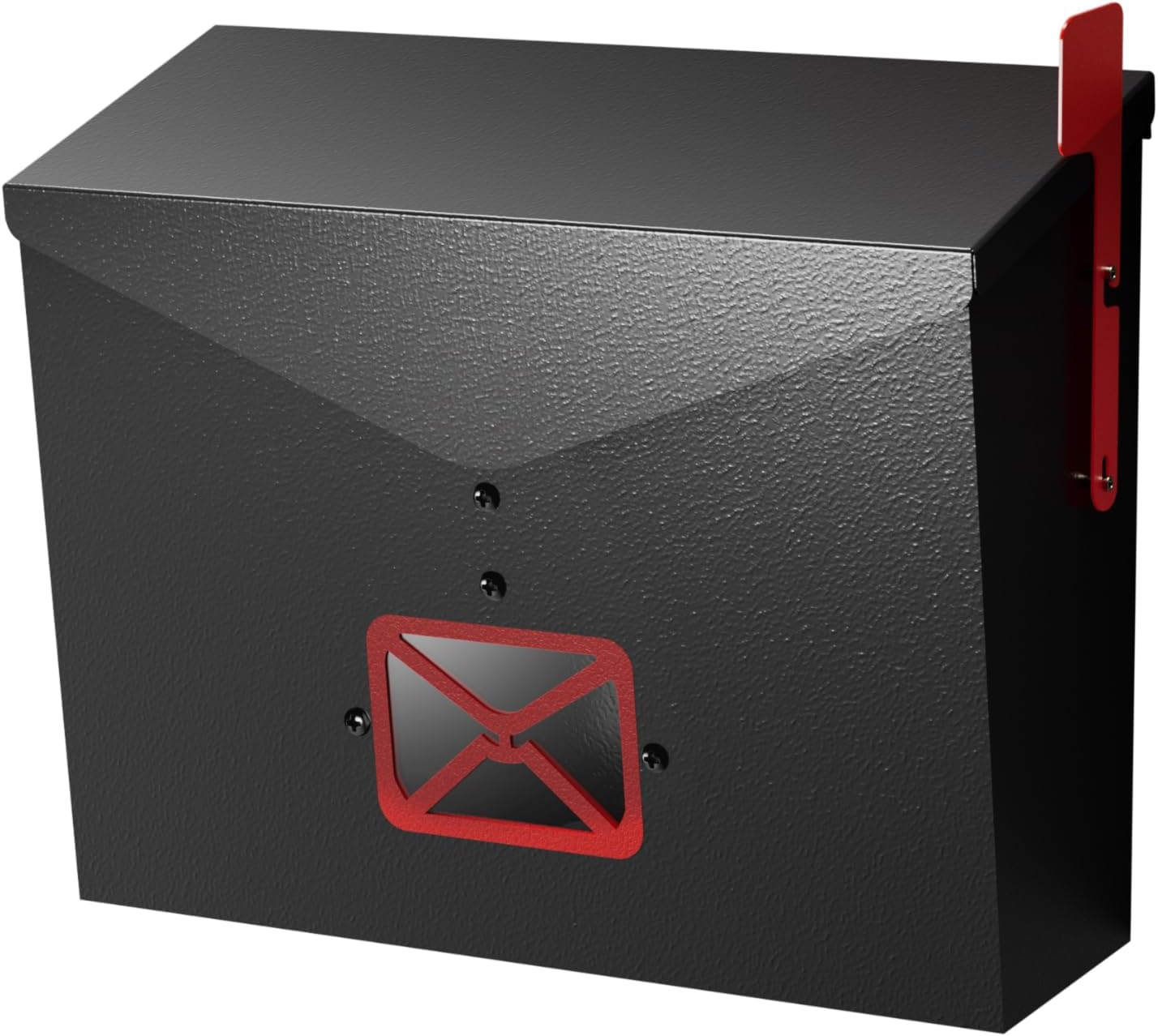 VerinsIroin Steel Wall-Mount Mailbox for House,Rust-Proof Metal Mail ...