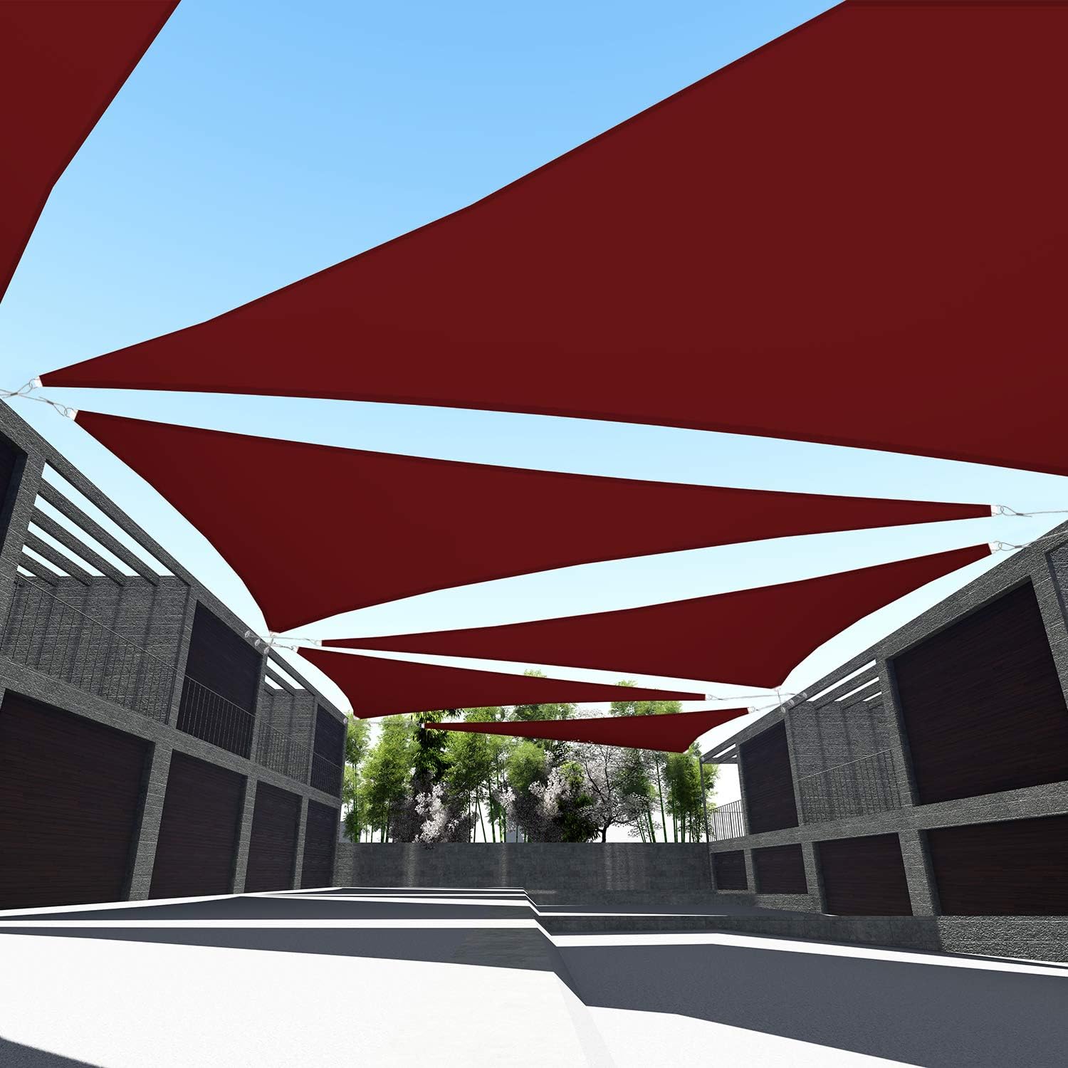 Amazon.com : TANG Sunshades Depot 6x8x10 Right Triangle Waterproof ...