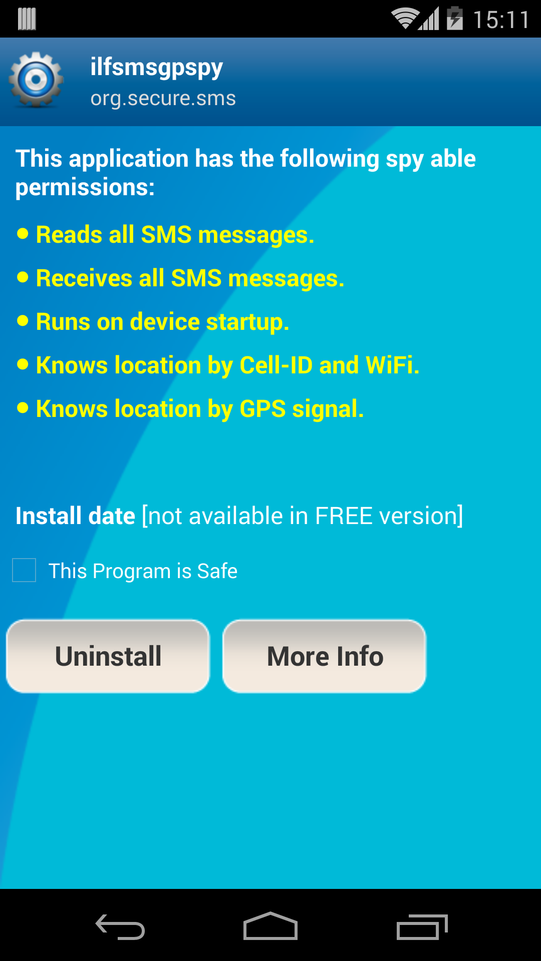 Anti Spy Mobile FREE - App on Amazon Appstore