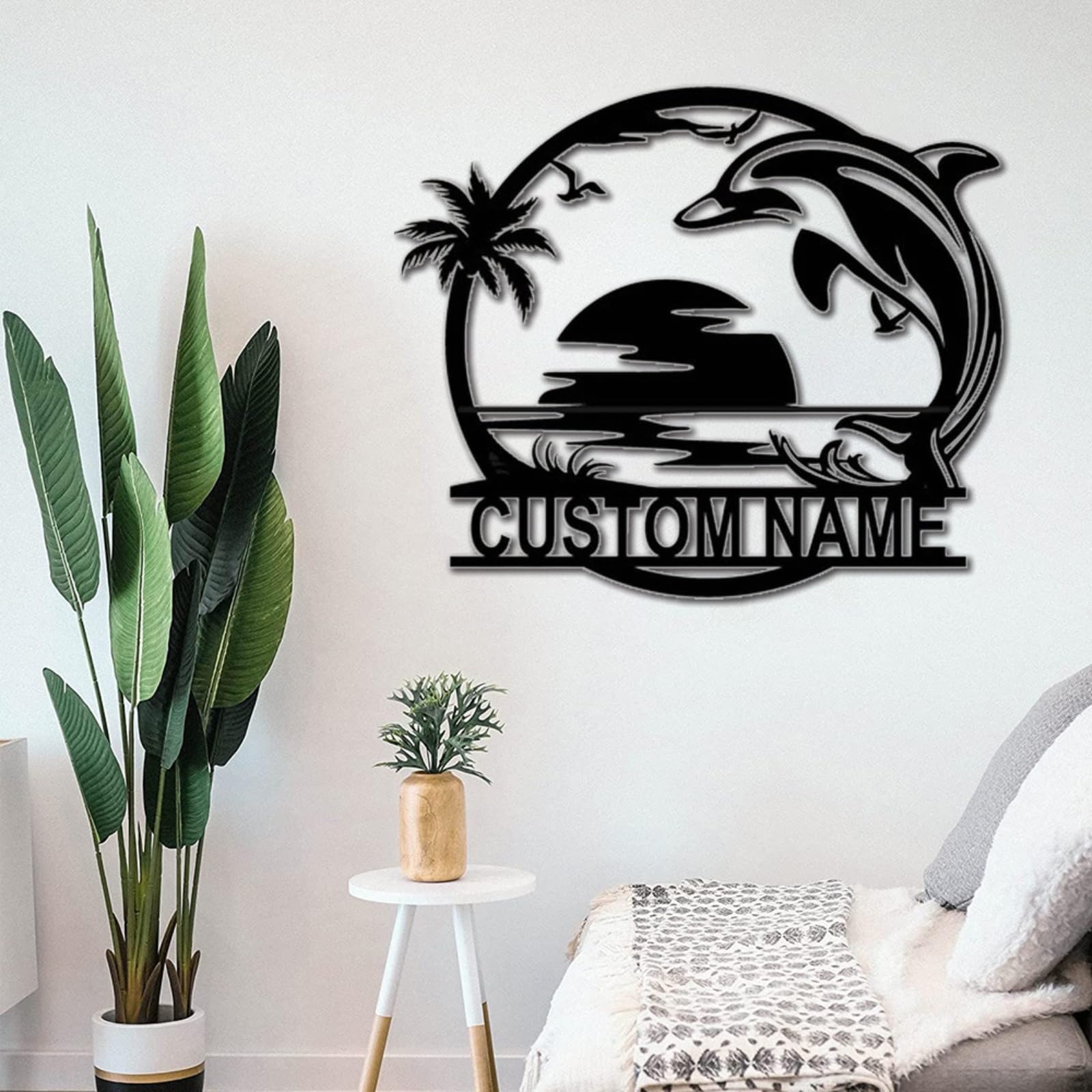 Dolphin Personalized Sign
