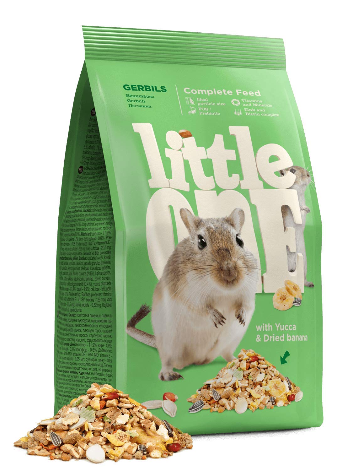 Little One Complete Food for Gerbils 400 g : Amazon.co.uk: Pet Supplies