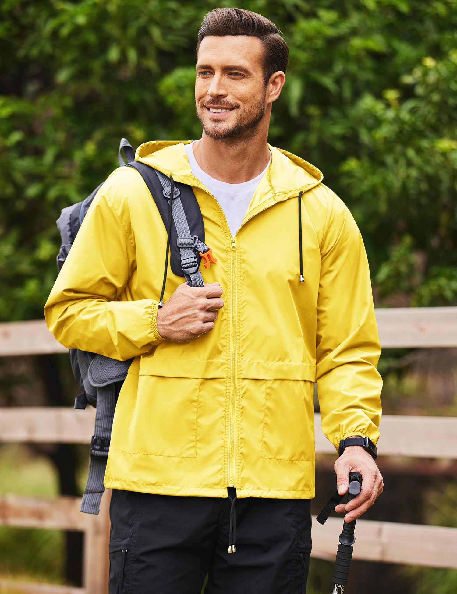 Snapklik.com : COOFANDY Rain Proof Jackets For Men Hunting Raincoats ...