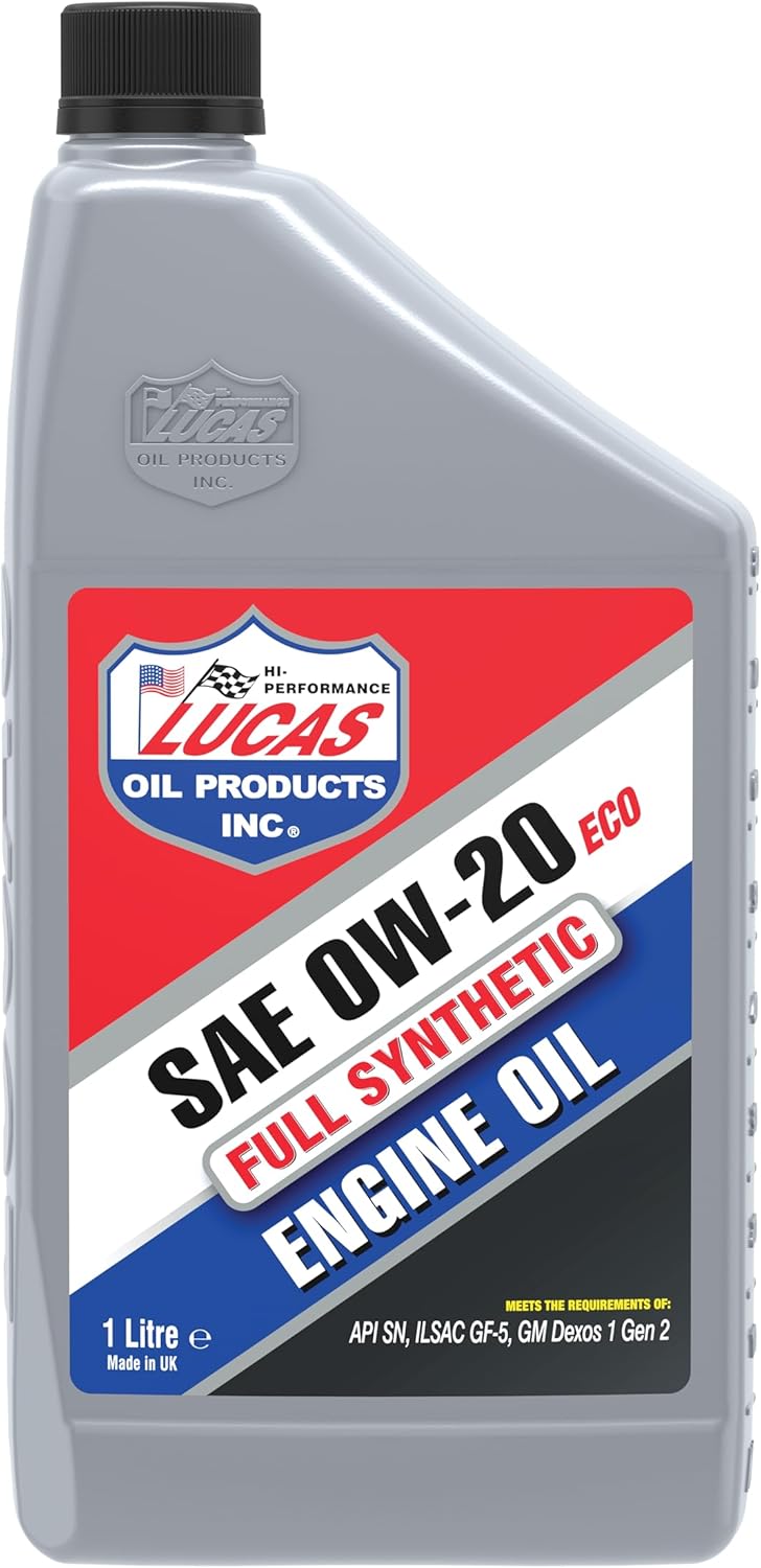 Lucas Oil 47004 Synthetic 0W-20 ECO Engine Oil - 1 Litre : Amazon.co.uk ...