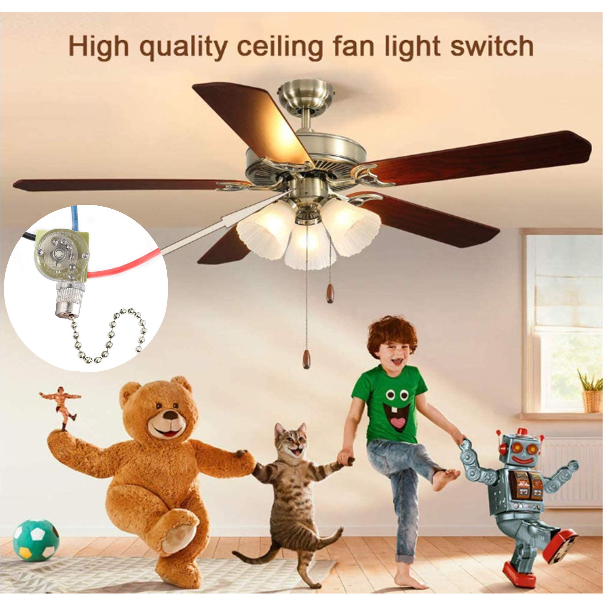 3 Way Switch Ceiling Fan Ceiling Light Switch ZE 110 3 Way 3 Wire Fan