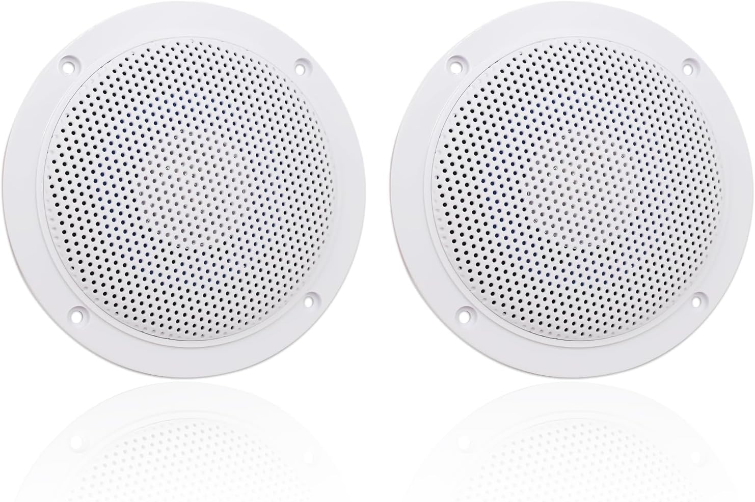 Amazon.com: Jensen 1102094W Dual Cone 5.25" Entry Level Speaker, 24W ...