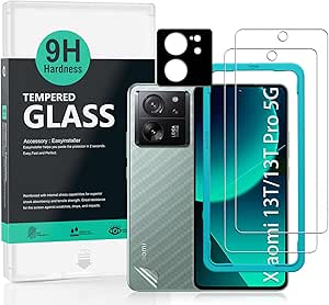 Amazon.com: Ibywind 2 Pack Screen Protector For Xiaomi 13T/13T Pro 5G 6.67",9H Hardness Tempered ...