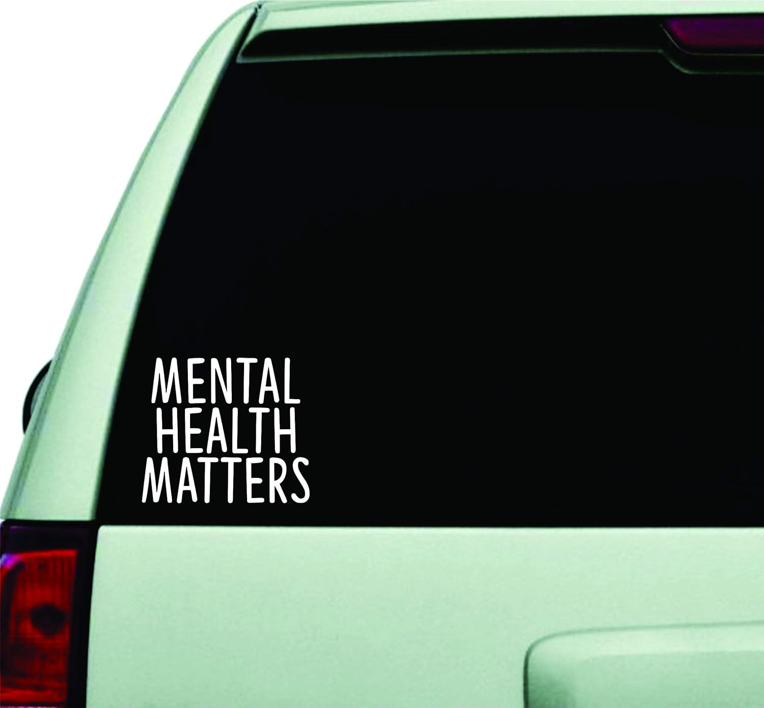 Amazon.com: Mental Health Matters Wall Decal Quote Design Sticker Vinyl ...